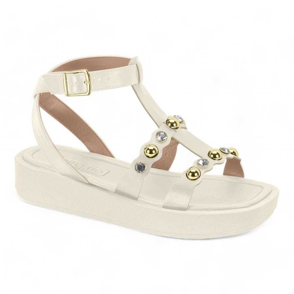 Sandália Beira Rio Feminina 8487.210 Branco