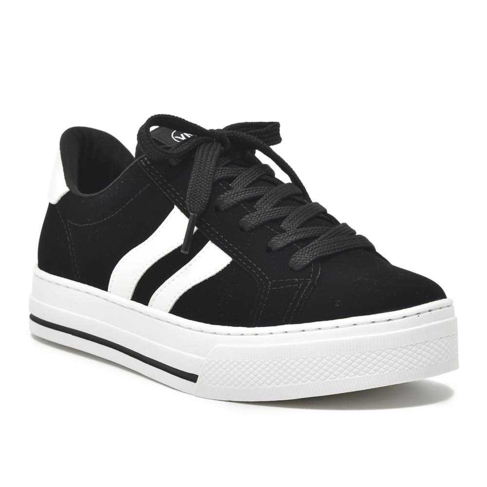 Tênis Via Marte Casual Feminino 027-006-02 Preto