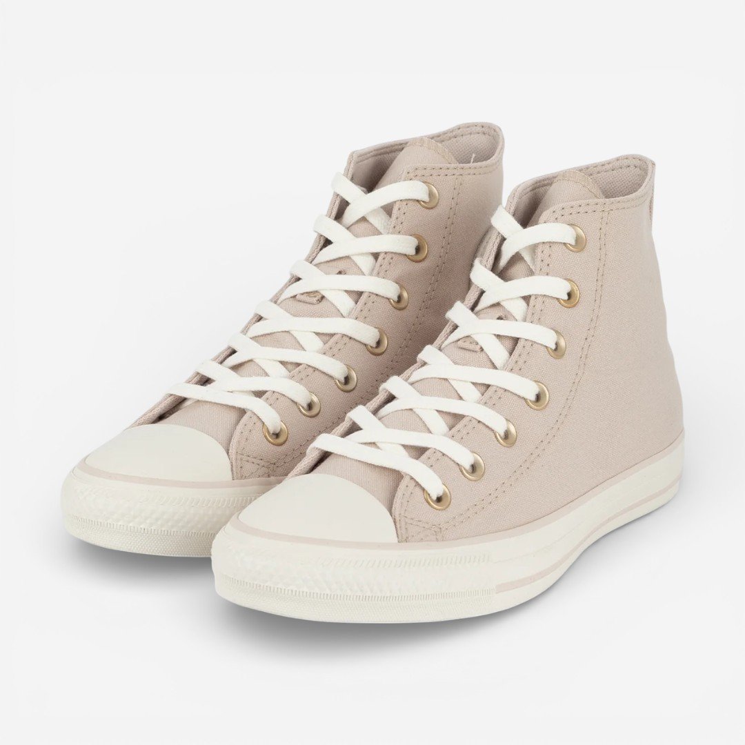 Tênis Converse Chuck Taylor All Star Hi Summer Metals Bege Bege