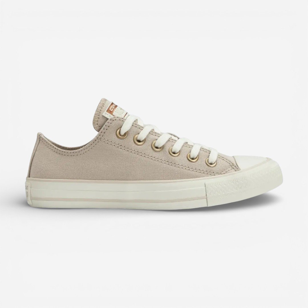 Tênis Converse Chuck Taylor All Star Summer Metals Bege Bege