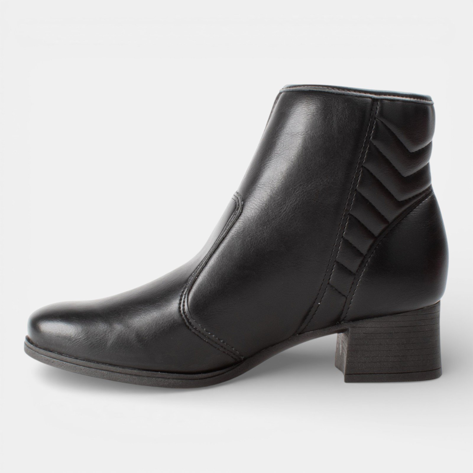 Bota Dakota Cano Curto Preta Preto