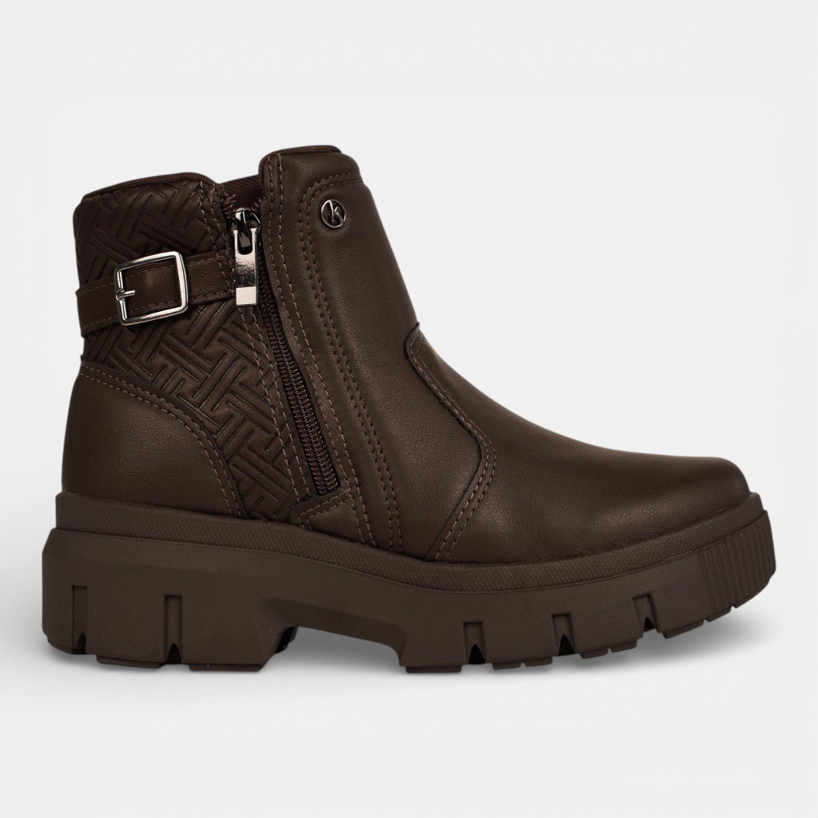 Bota Kolosh Feminina Tratorada Marrom Marrom