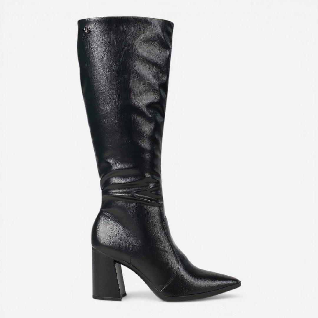 Bota Dakota Cano Longo Preta Preto