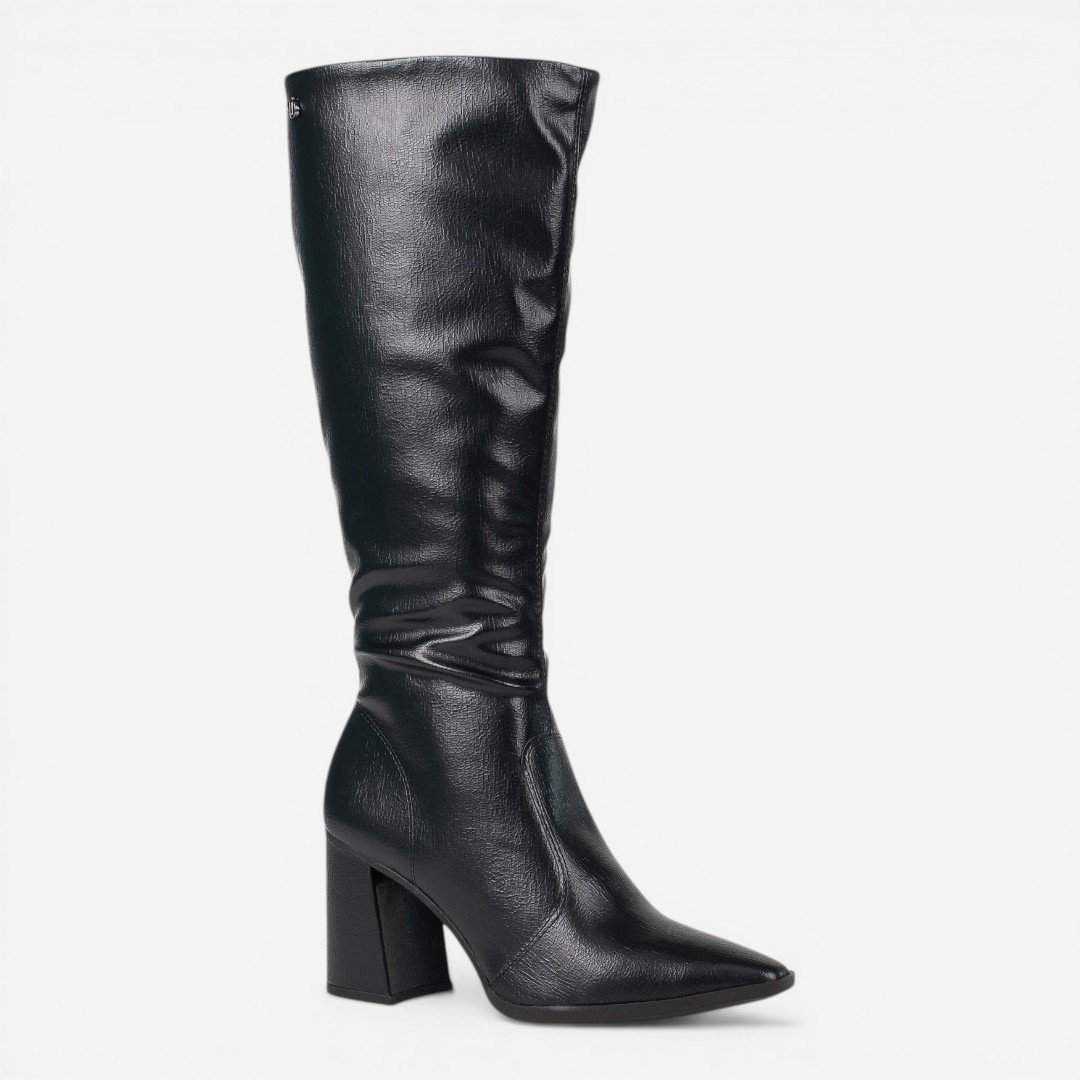 Bota Dakota Cano Longo Preta Preto