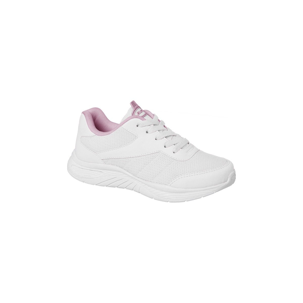 Tênis Infantil Feminino Bical Gamer Branco Rosa Branco/Rosa