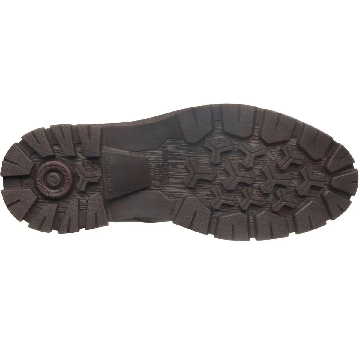 Bota Coturno Pegada Wood Casual Couro Conforto Masculina Chocolate ...