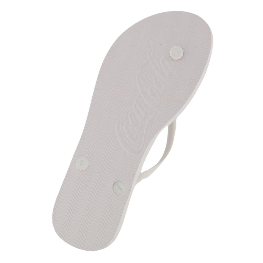 Chinelo Coca Cola Classic Lines Feminino Branco