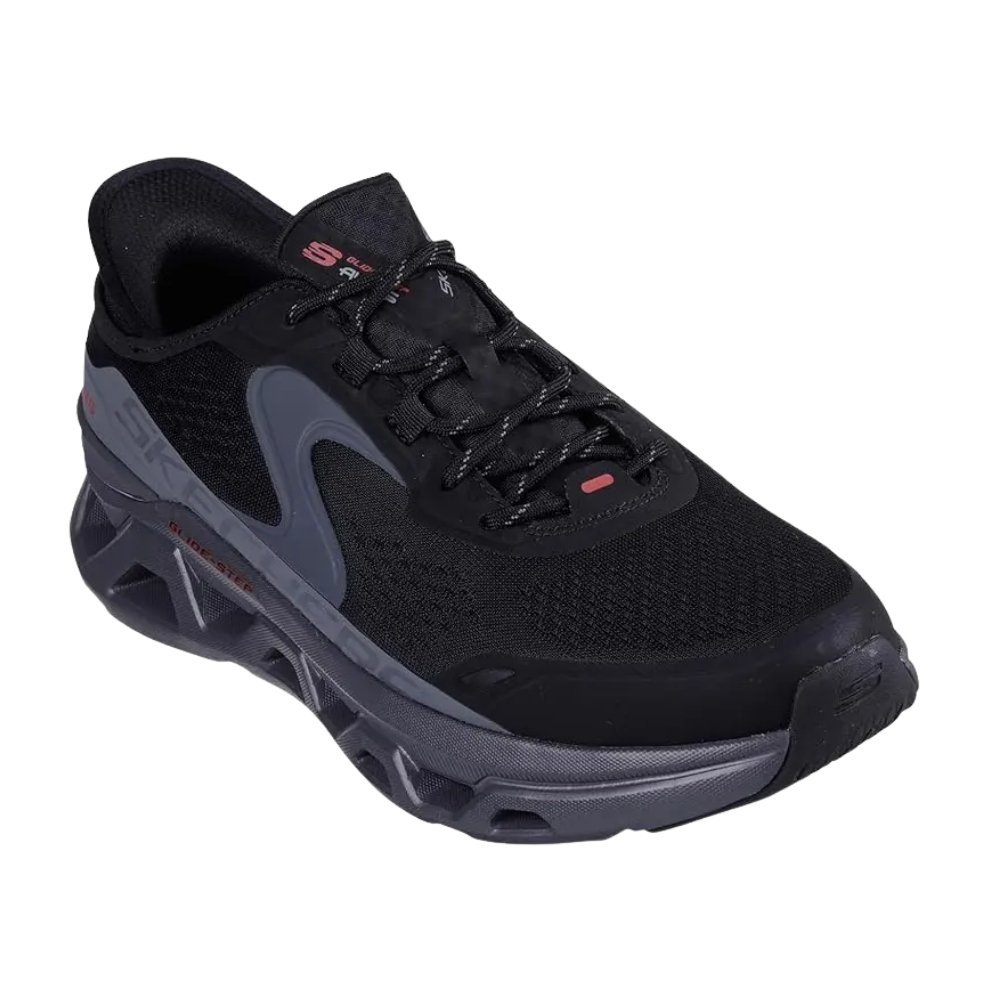 Tênis Skechers Glide-Step Altus Masculino Preto/Cinza