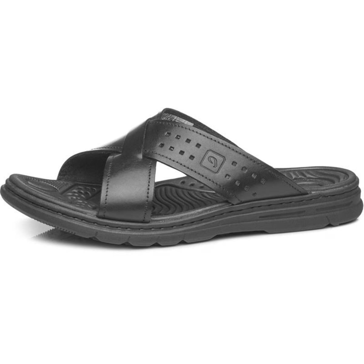 Chinelo Masculino Pegada Modelo X Ref 134201-03 Preto Preto