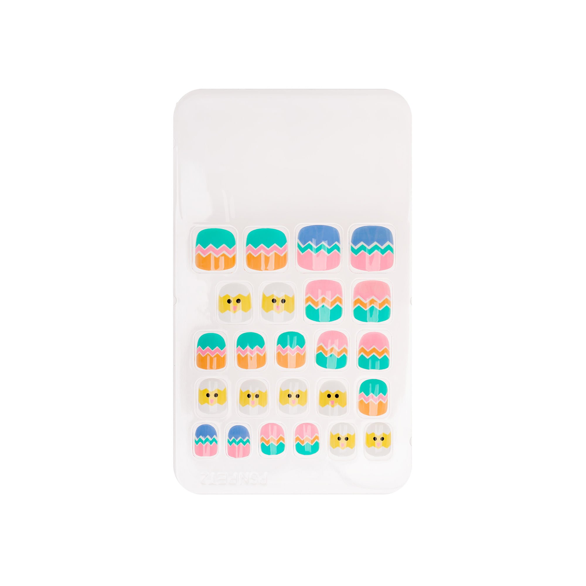 Unha Postiça Infantil Pink Pop Princess - Kiss New York ÚNICO