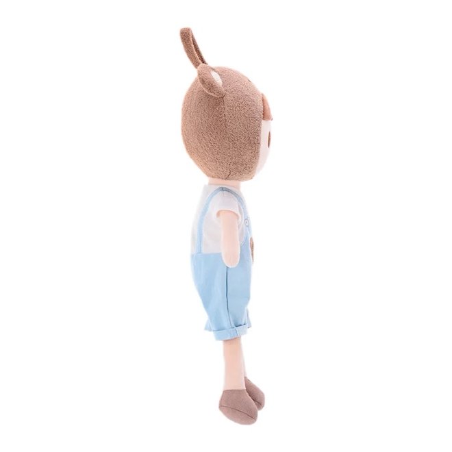 Boneco Metoo Jimbao Boy Bear 50cm Metoo Doll Azul
