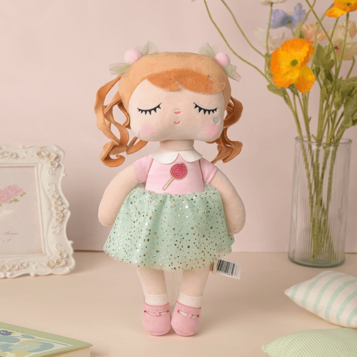 Boneca Metoo Angela Candy School Lollypop Metoo Doll Verde