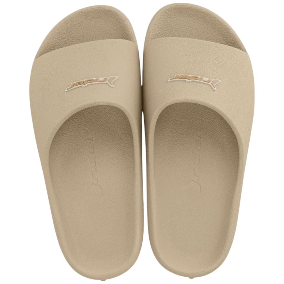 Chinelo Slide Masculino Rider Drip Bege