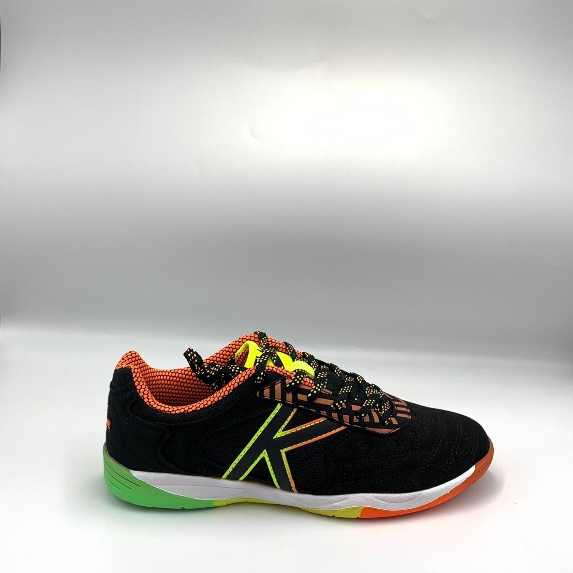 Chuteira Kelme Copa Futsal Azul Marinho Preto/Laranja