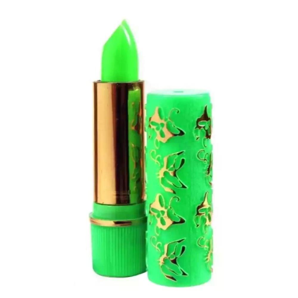 Batom Colorido Verde Bella Femme Verde