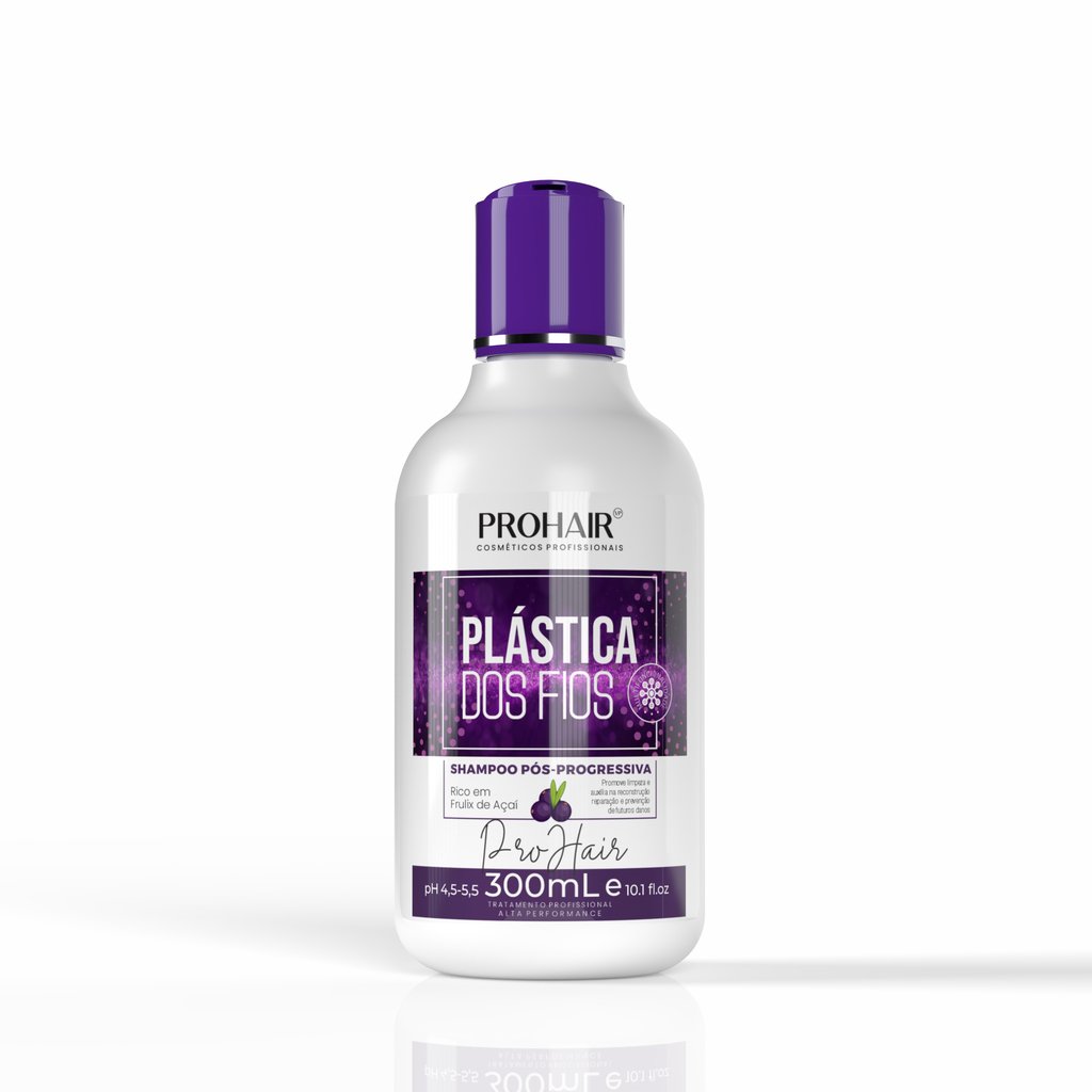 Shampoo Tratamento 300ml Plastica Dos Fios - Prohair 300ml