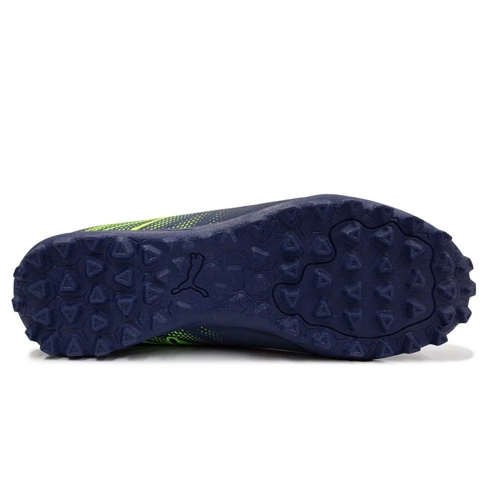 Chuteira Society Puma Attacanto TT BDP Azul Escuro
