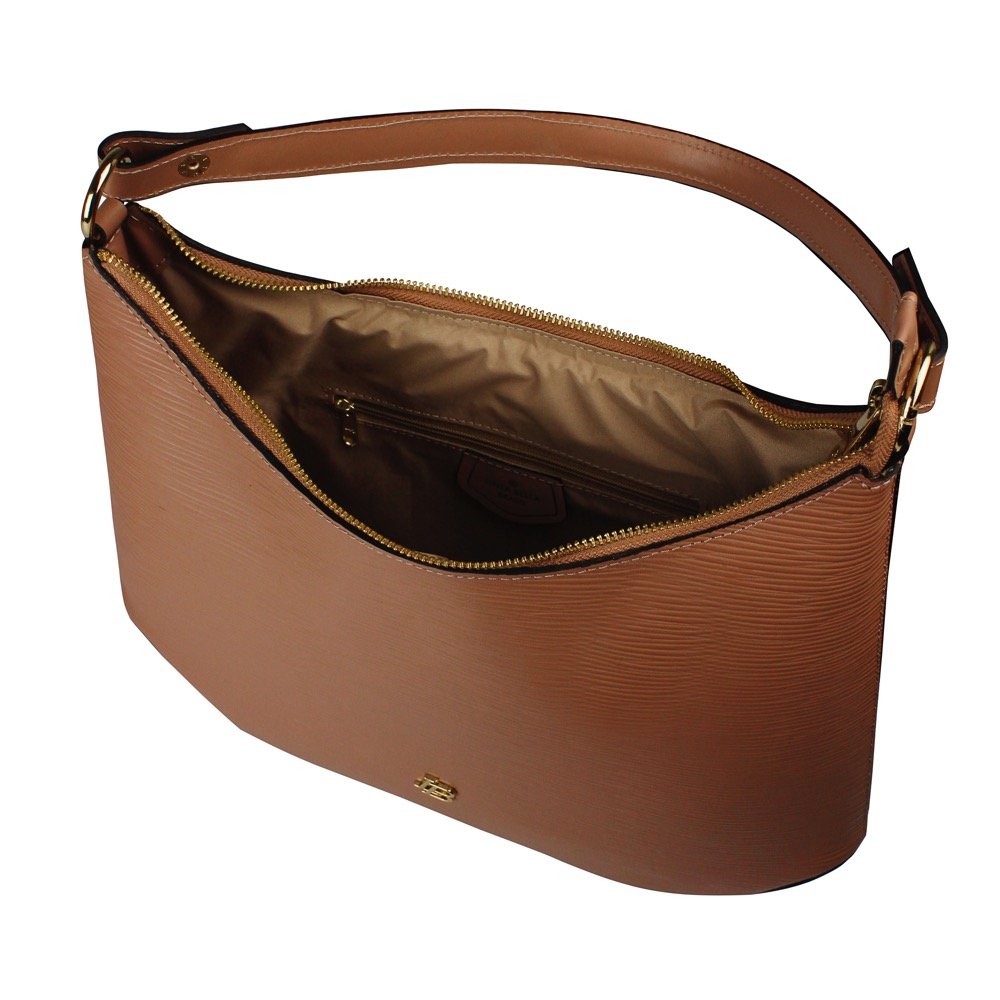 Bolsa Grande Linea Bella 6010 Marrom Claro