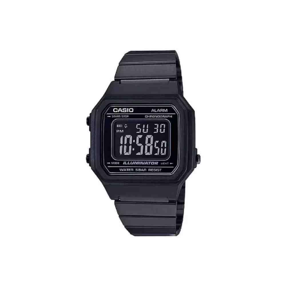 Relógio Preto Casio Vintage B650WB-1BDF-BR Preto