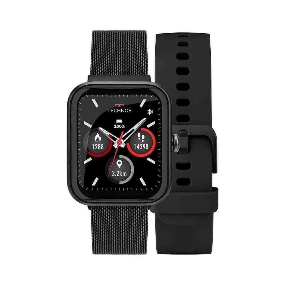 Relógio Technos Smartwatch Connect Max Preto TMAXAS/8P Preto