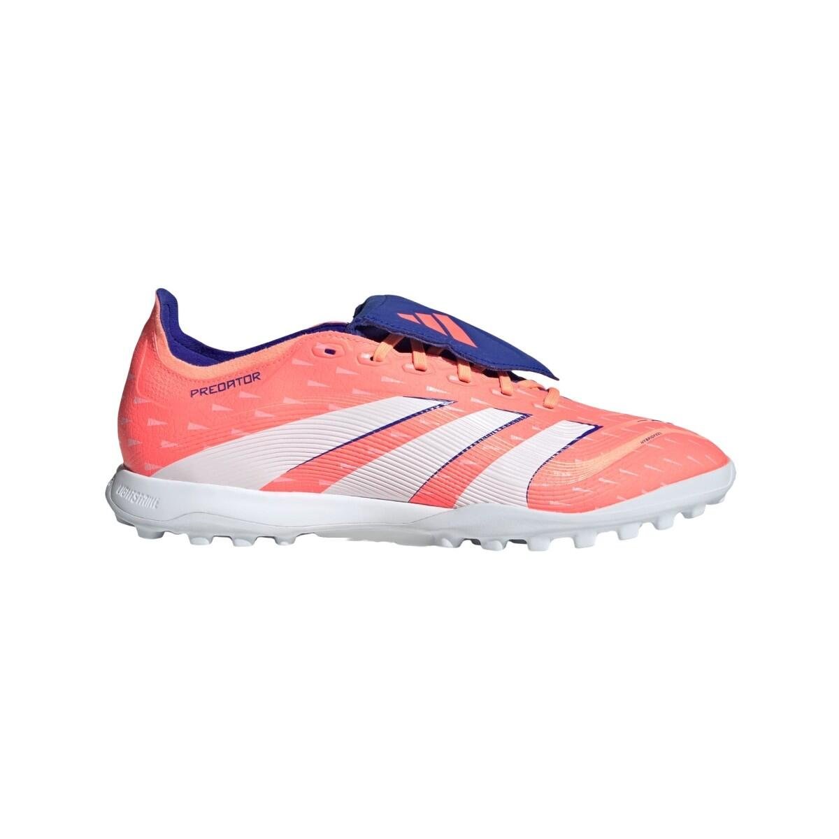 Chuteira Society Adidas Predator League Fold-Over TF Coral
