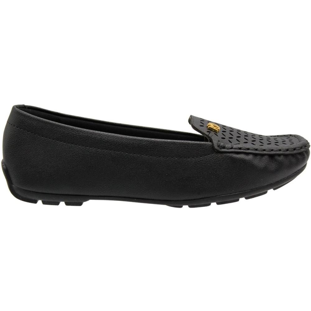 Mocassim Modare Tresse Ultra Conforto Feminino Preto
