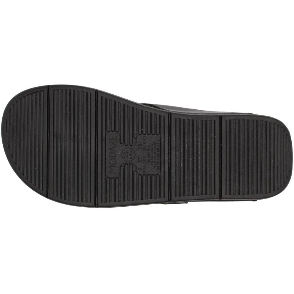 Tamanco de Dedo Anabela Modare Ultra Conforto Feminino Preto