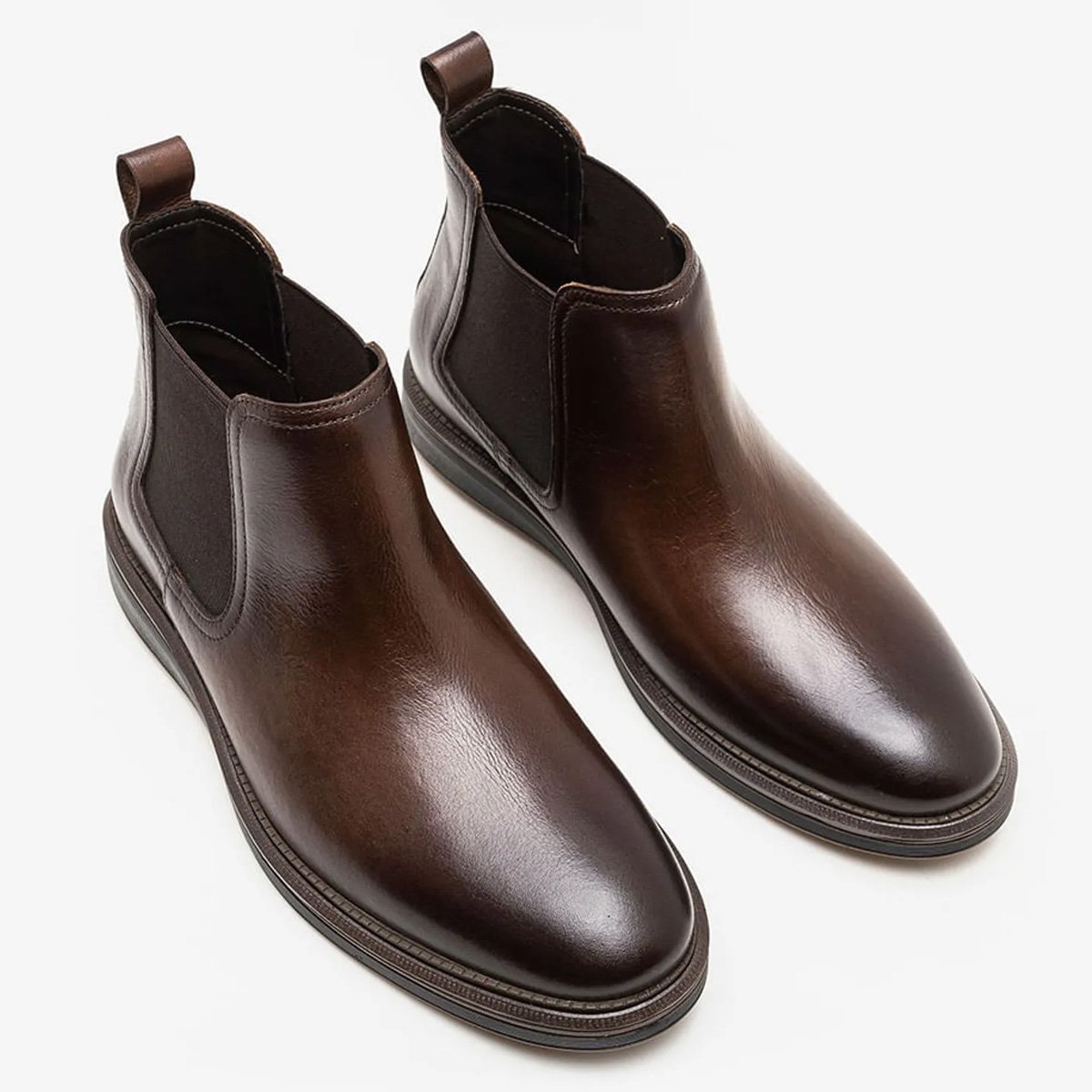 Bota Democrata Metropolitan James Hi-Soft 32 Masculino Mogno Mogno