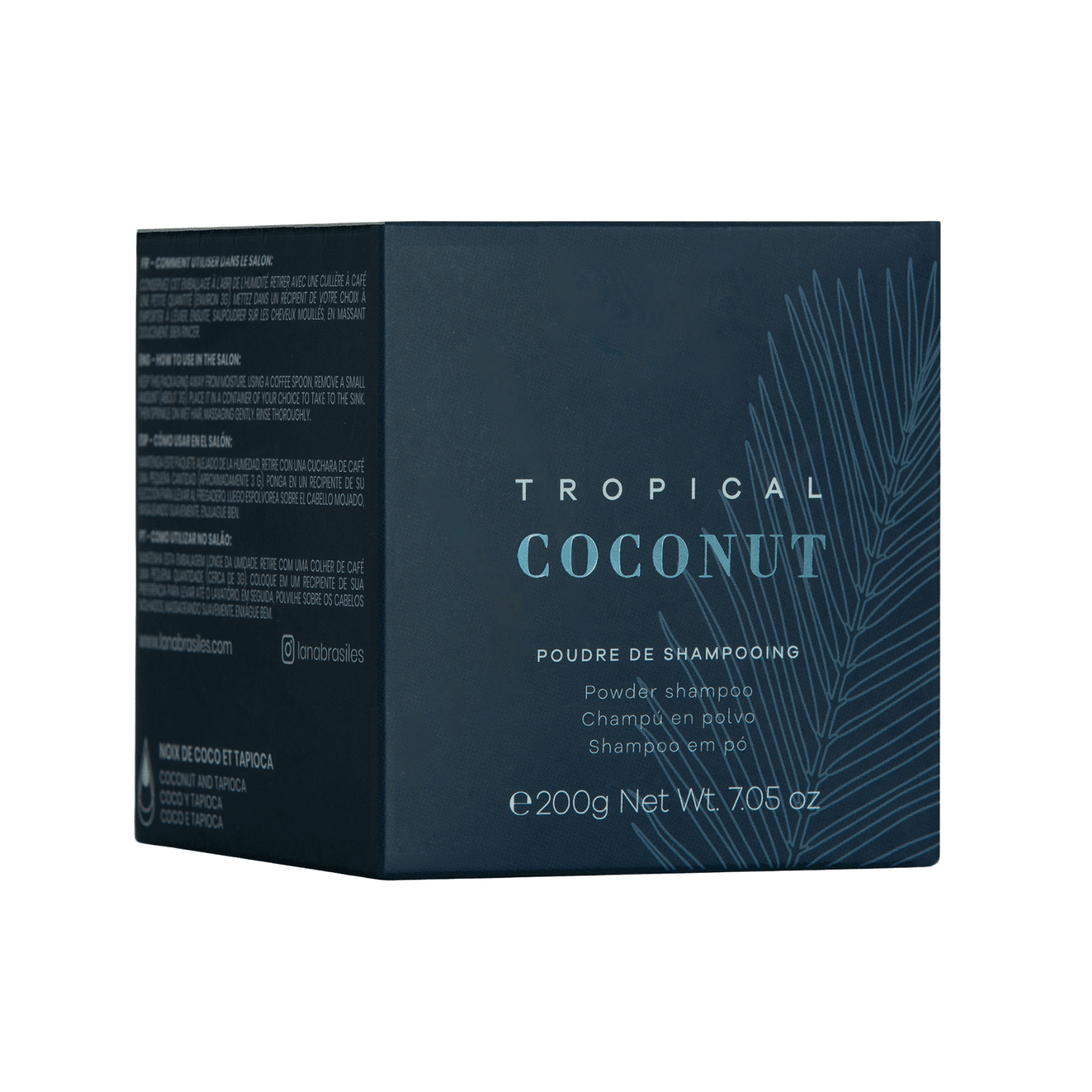 Coconut Shampoo em Po 200g 200g