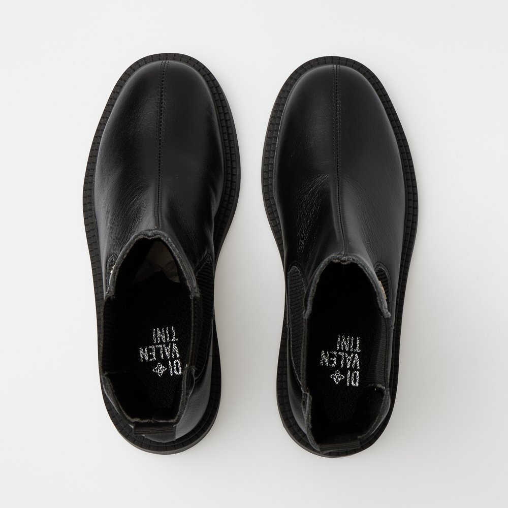 BOTA CHELSEA COURO Preto