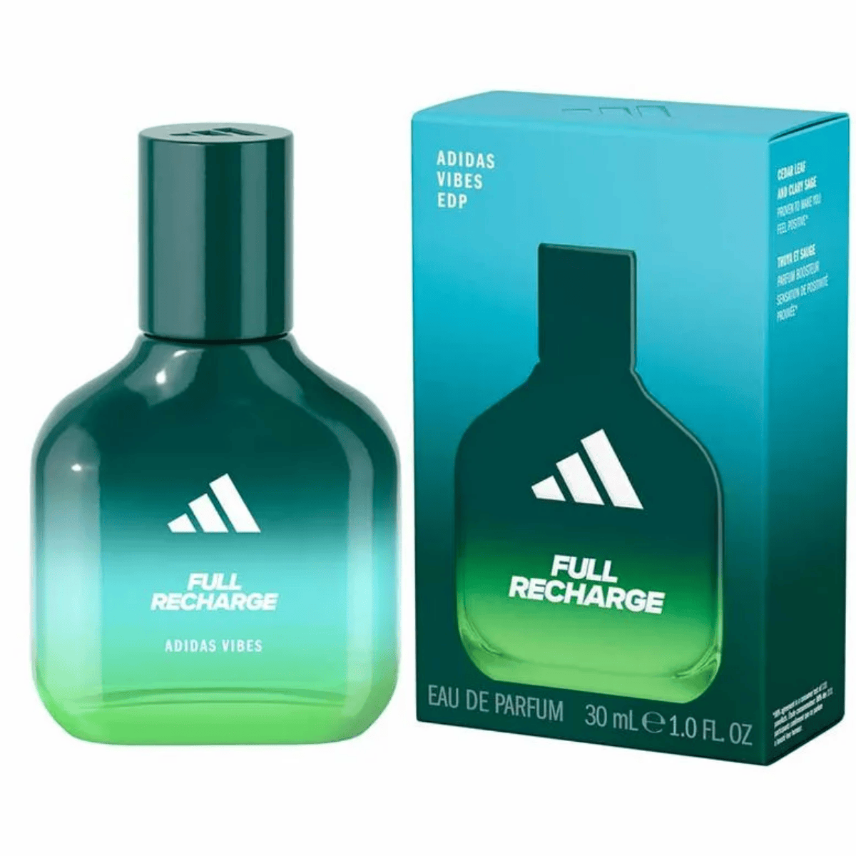 Adidas Vibes Full Recharge Edp - Perfume Masculino 100Ml 100ml