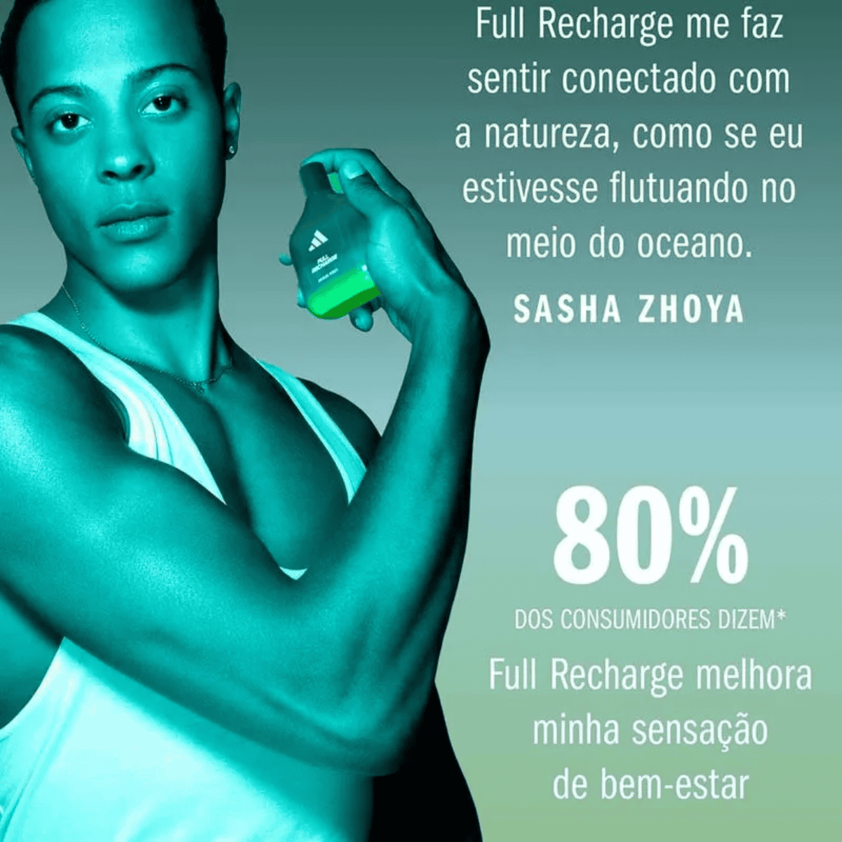 Adidas Vibes Full Recharge Edp - Perfume Masculino 100Ml 100ml