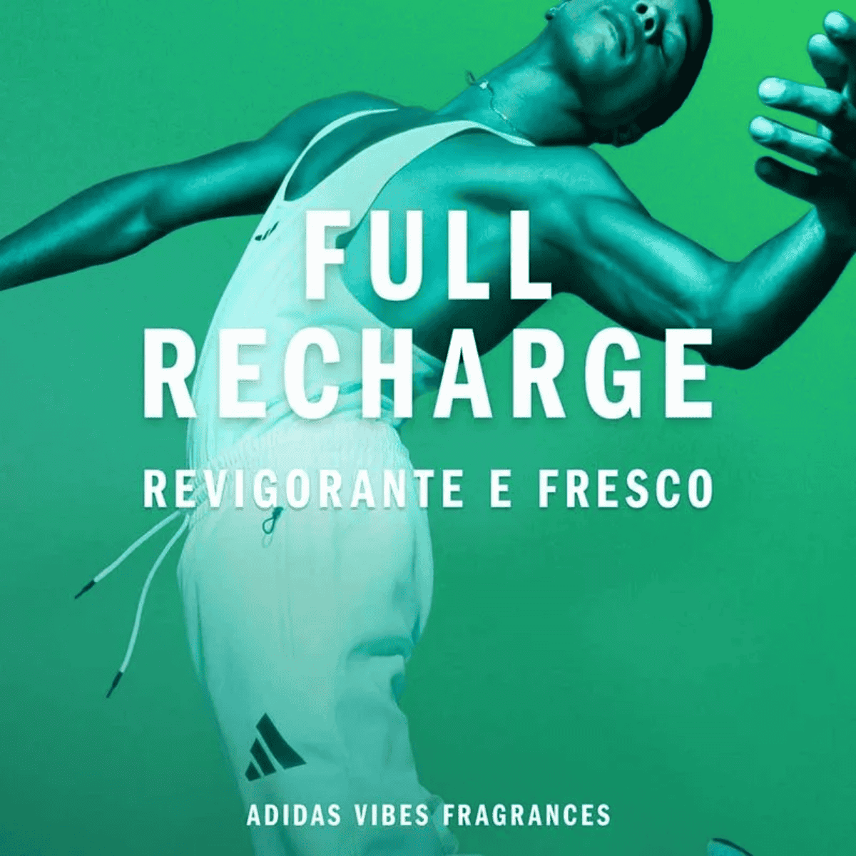 Adidas Vibes Full Recharge Edp - Perfume Masculino 100Ml 100ml