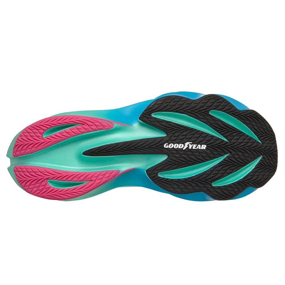 Tênis de Corrida Skechers SKX Aero Tempo Feminina Preto/Multicolor