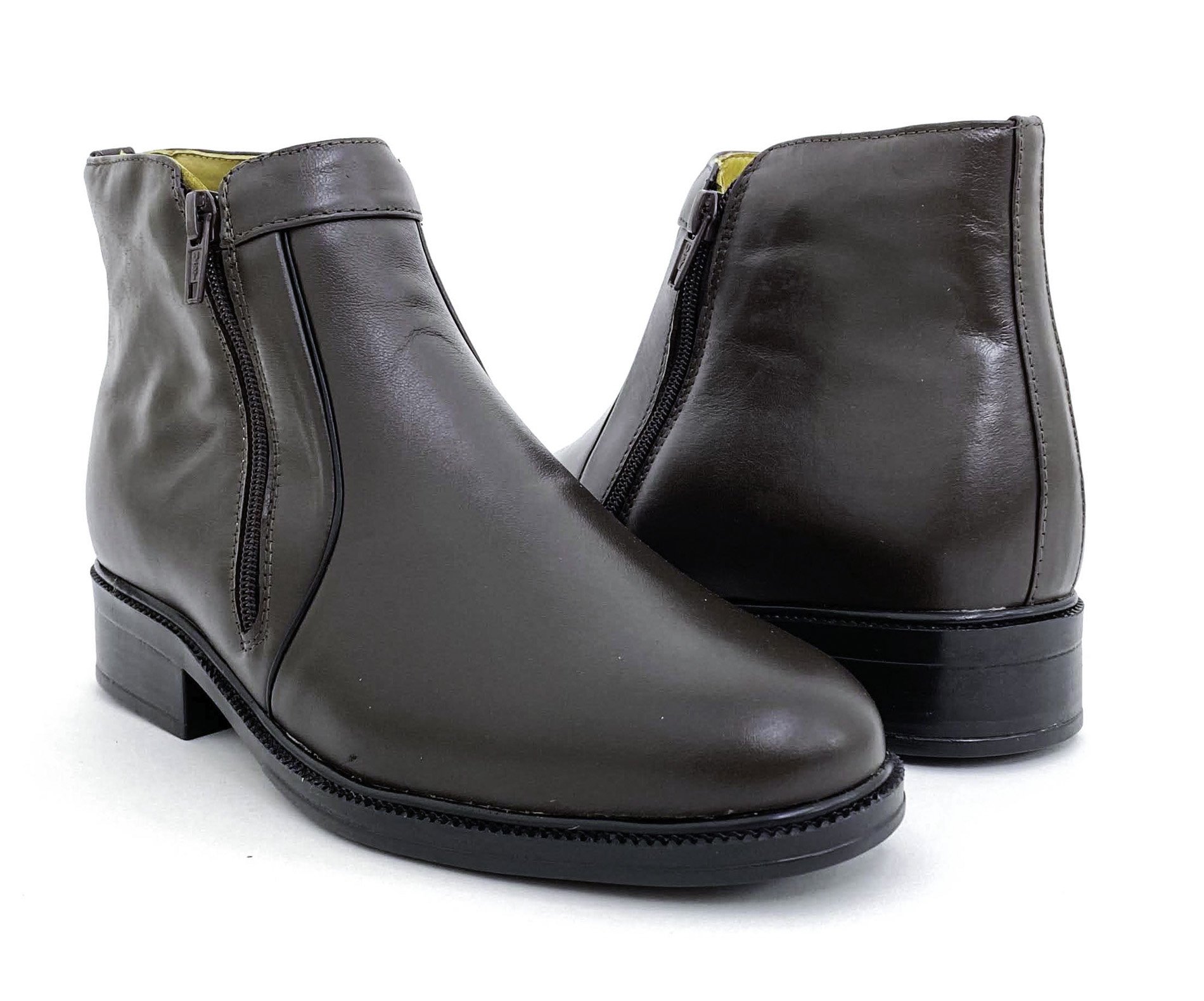 VILELA BOTA COURO MASC Café