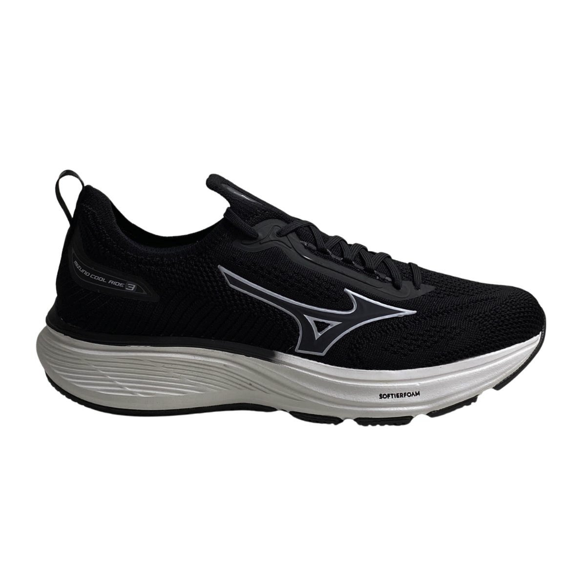 Tênis COOL RIDE 3 Mizuno Masculino 101095095M Preto Preto