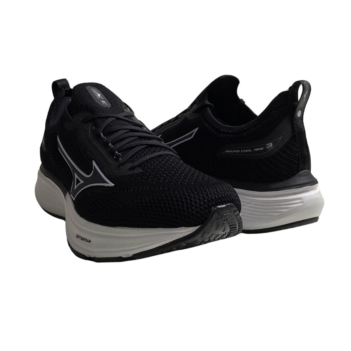 Tênis COOL RIDE 3 Mizuno Masculino 101095095M Preto Preto