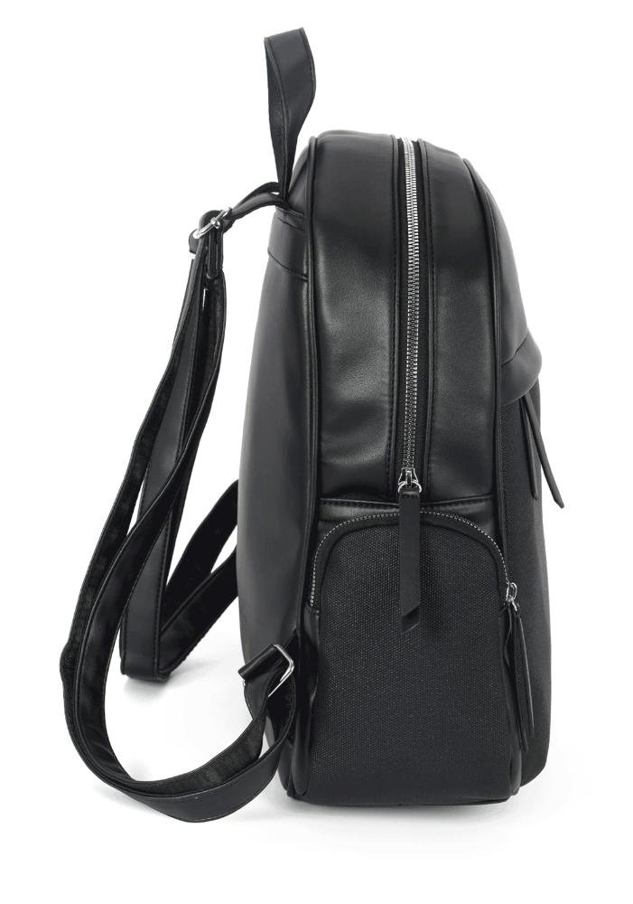 Mochila Feminina Gash em PU para Trabalho e Dia a Dia com Bolso Frontal ...