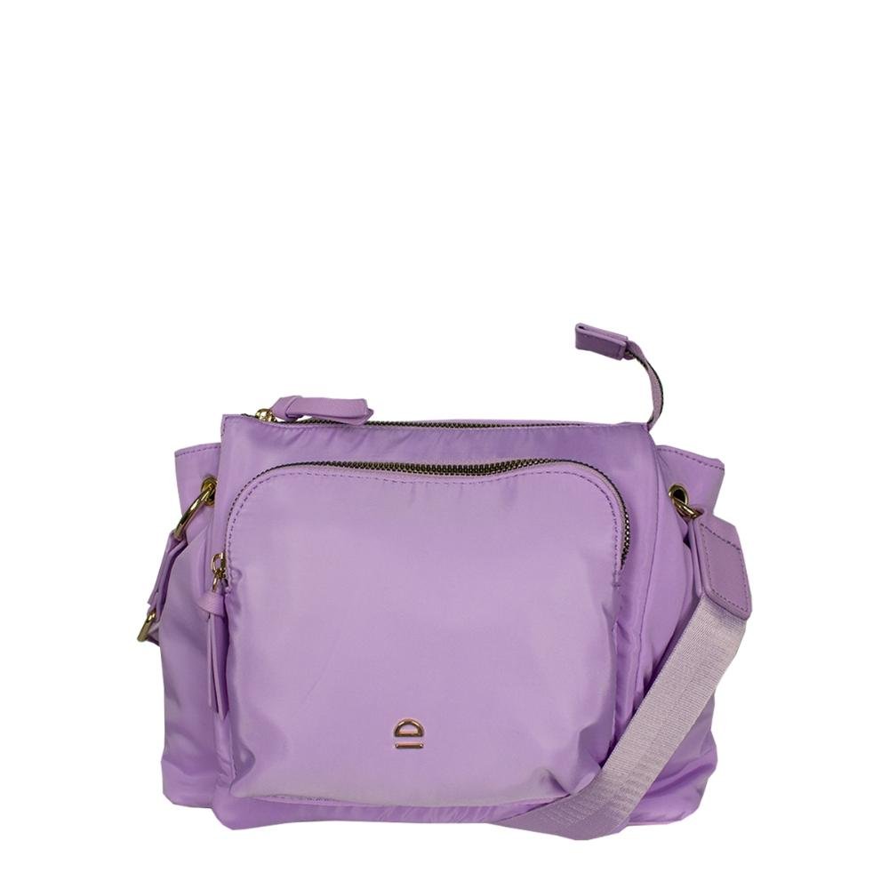 Bolsa Transversal Sport Nylon Le Postiche Lilás