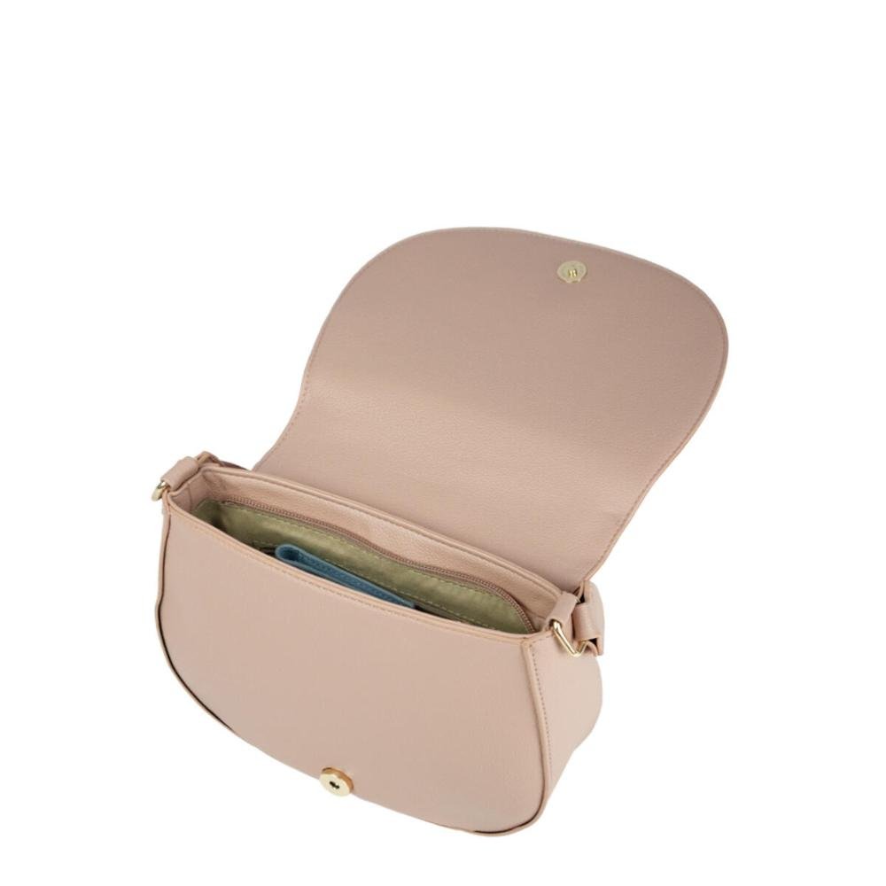 Bolsa Transversal Floater Fivela BS67356LP Le Postiche Rosa