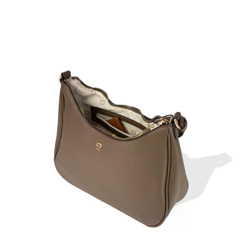 Bolsa Canoa Floater Classic Le Postiche Marrom