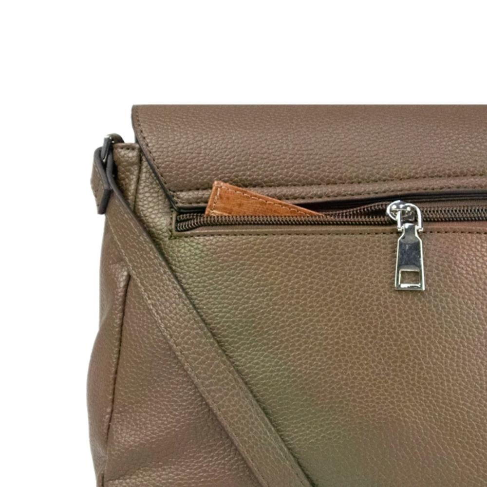 Bolsa Tampa Floater Elegance Le Postiche Café