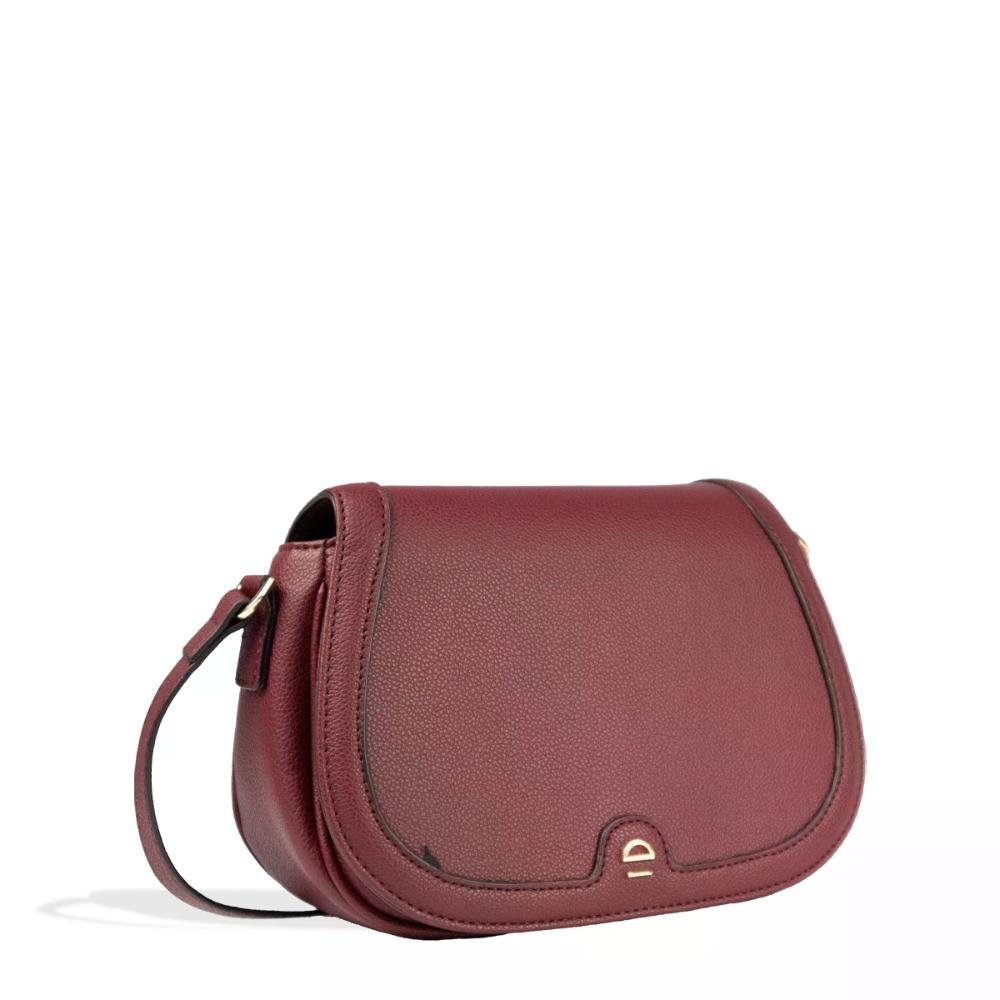Bolsa Mini Floater Essence Tampa Le Postiche Vinho