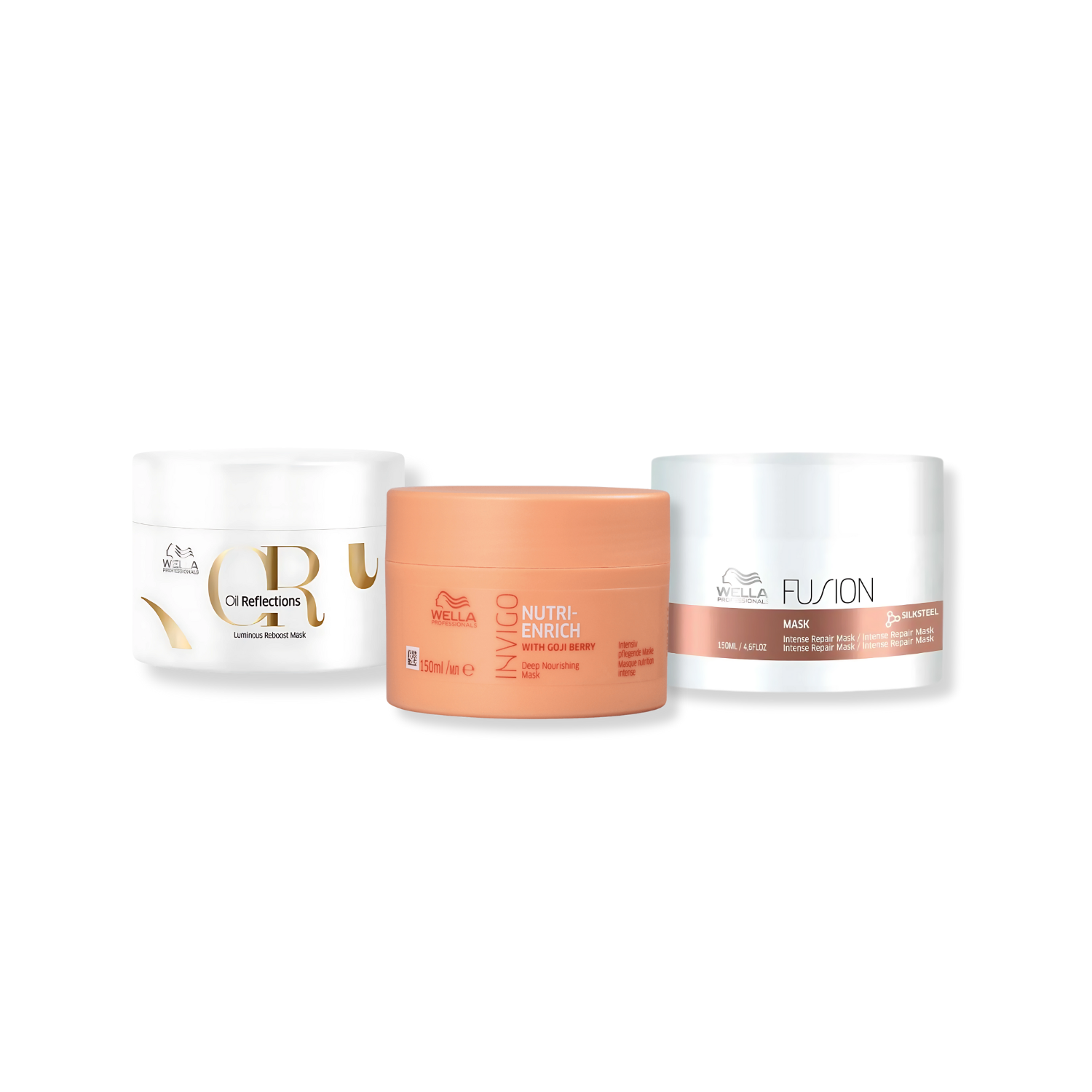 Kit Cronograma Capilar Mascara Fusion + Oil Reflections + Invigo Nutri ...