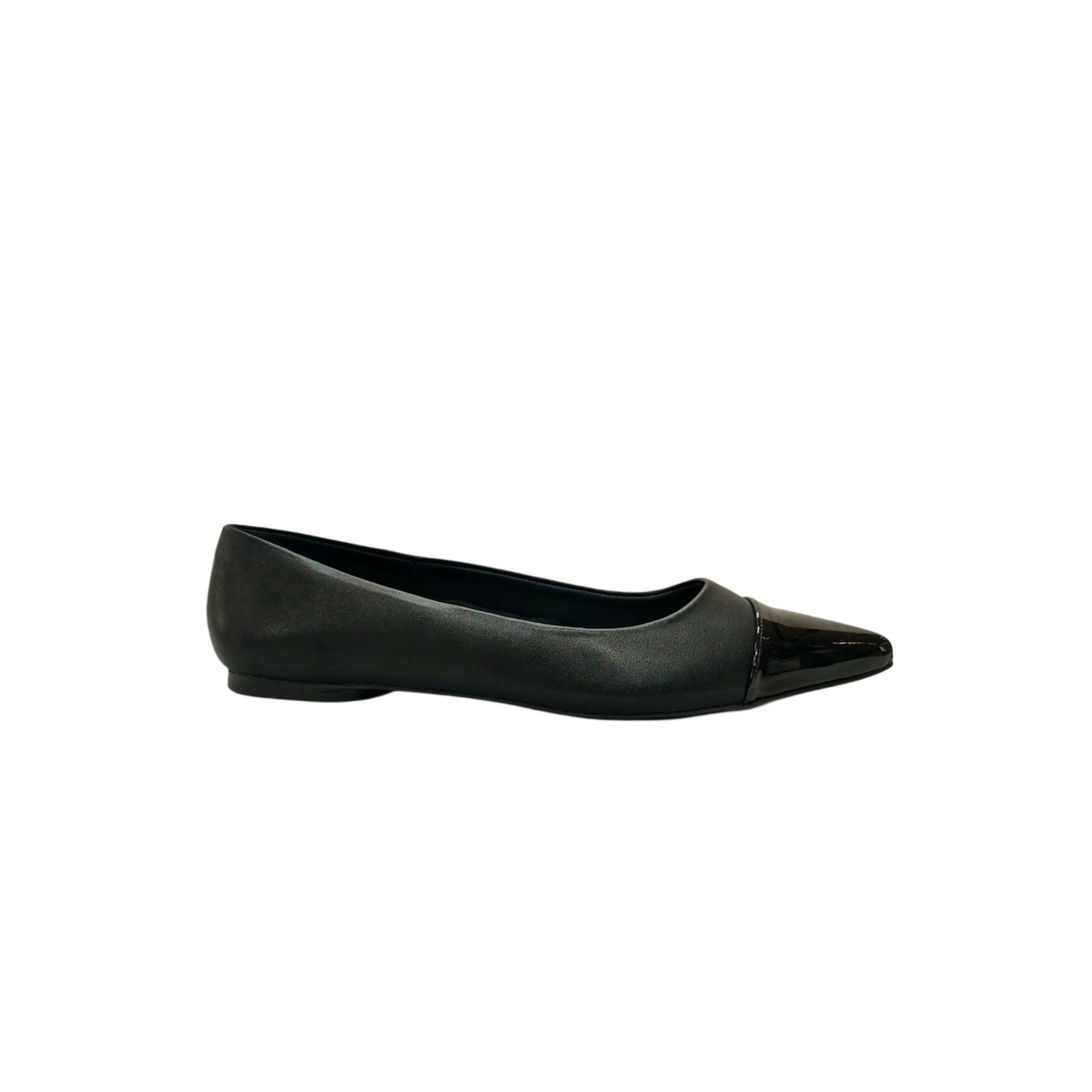 Varietta Sapatilha Feminina Bico Fino Lisa Ref. 2642992 Preto