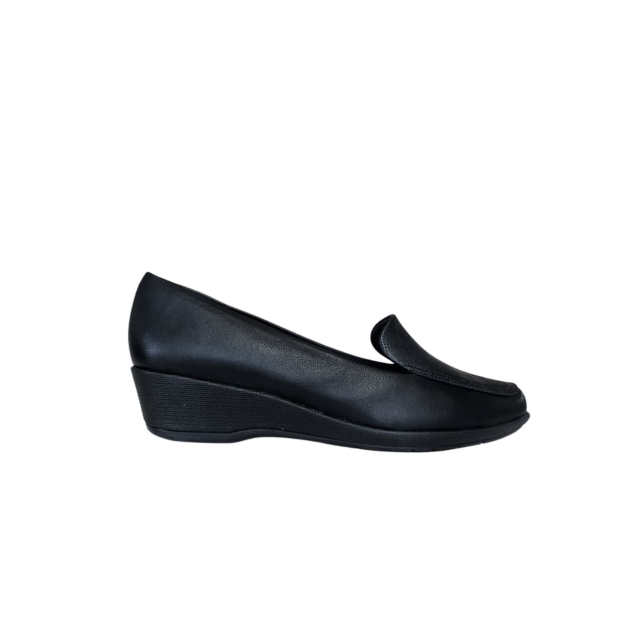 Piccadilly Sapato Anabela Feminino Salto 4 cm Ref. 143138 Preto