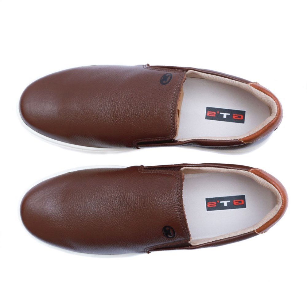 Têinis Slip On Masculino Couro Casual Clube do Sapato de Franca RN ...