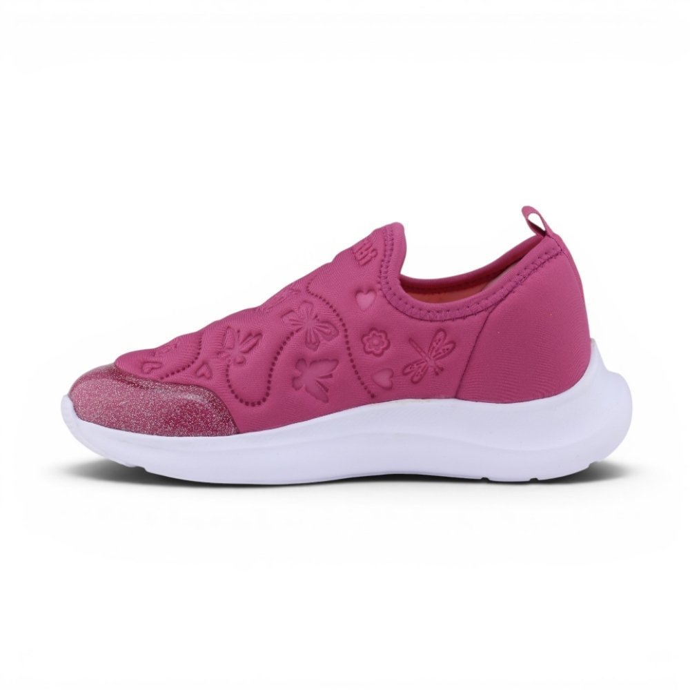 Tênis Infantil Bibi Slip On Rosa