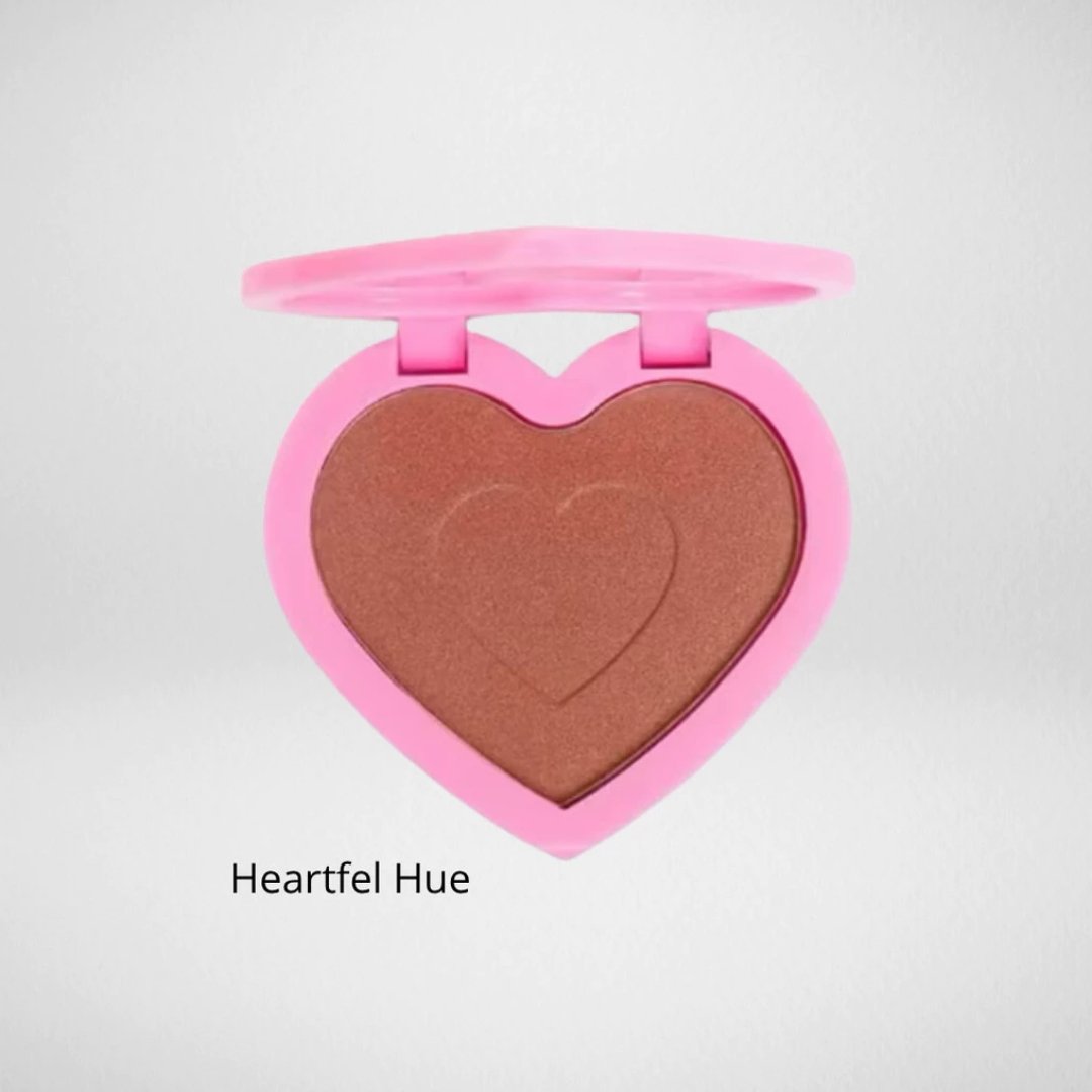 Blush Compacto Dopamine Shy Cheeks - Hbf1002 - Ruby Rose HEARTFELT HUE