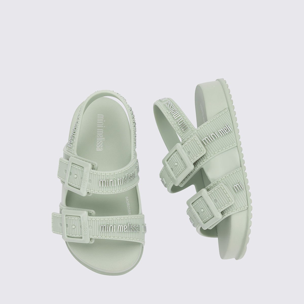 Mini Melissa Cozy M Lover Baby Verde Prata 37501 Verde